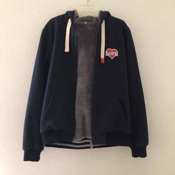 Jackets & Coats | Xxl Men Blue And Gray Jacket | Poshmark